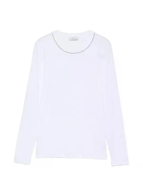 Peserico Long-sleeve Top - White