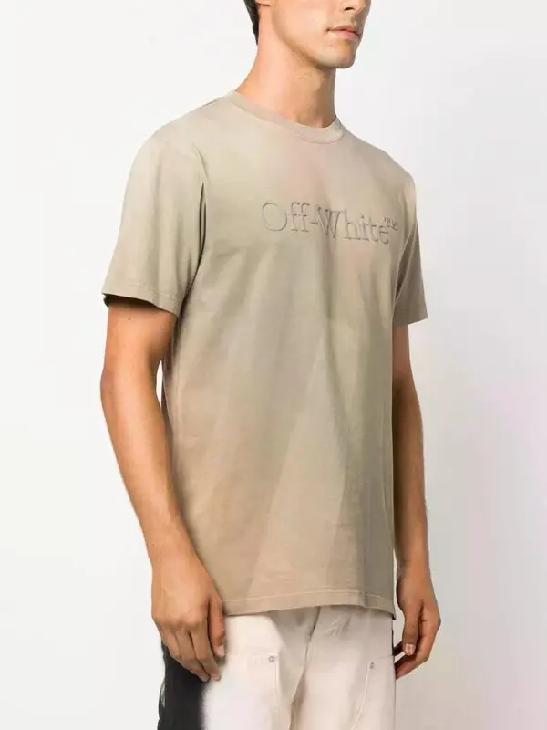 Off-White Logo-patch Cotton T-shirt