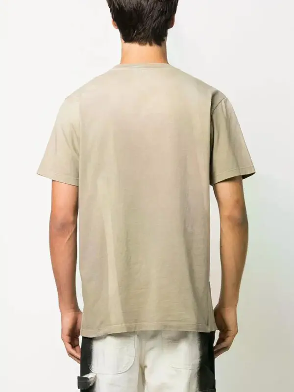 Off-White Logo-patch Cotton T-shirt