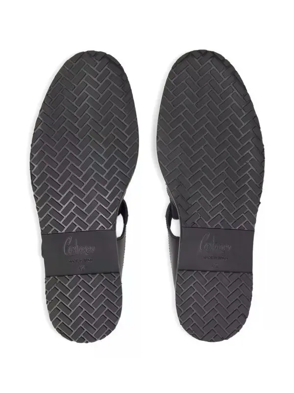 CastaÑer Fito Buckled Leather Espadrilles