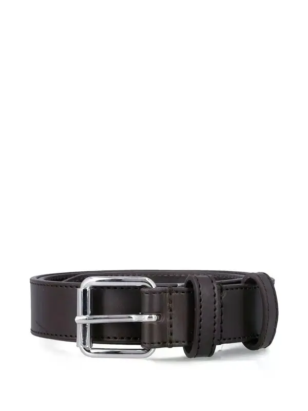 Comme Des Garçons Buckle-fastening Belt - Brown