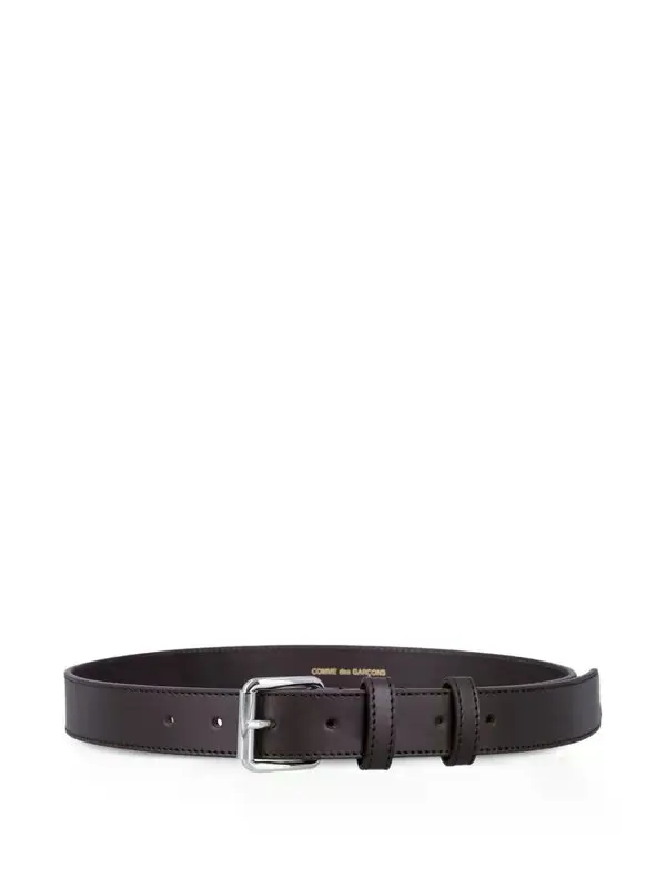 Comme Des Garçons Buckle-fastening Leather Belt