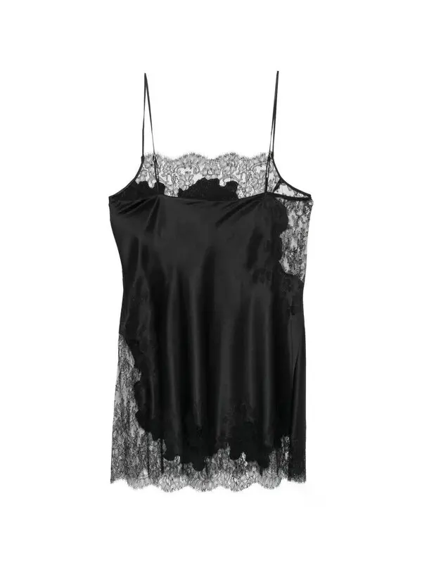 Carine Gilson Lace-trim Nightdress