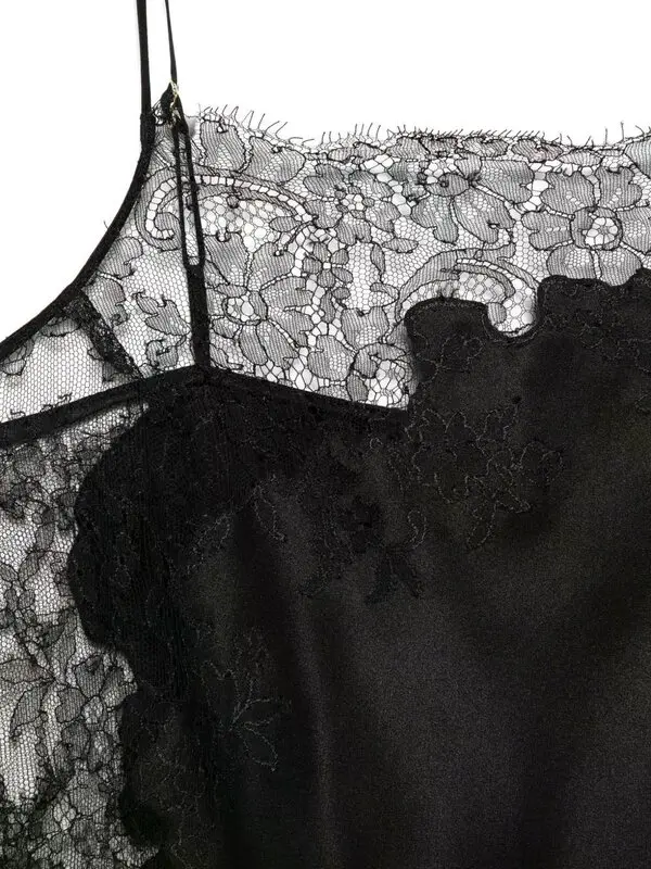 Carine Gilson Lace-trim Nightdress