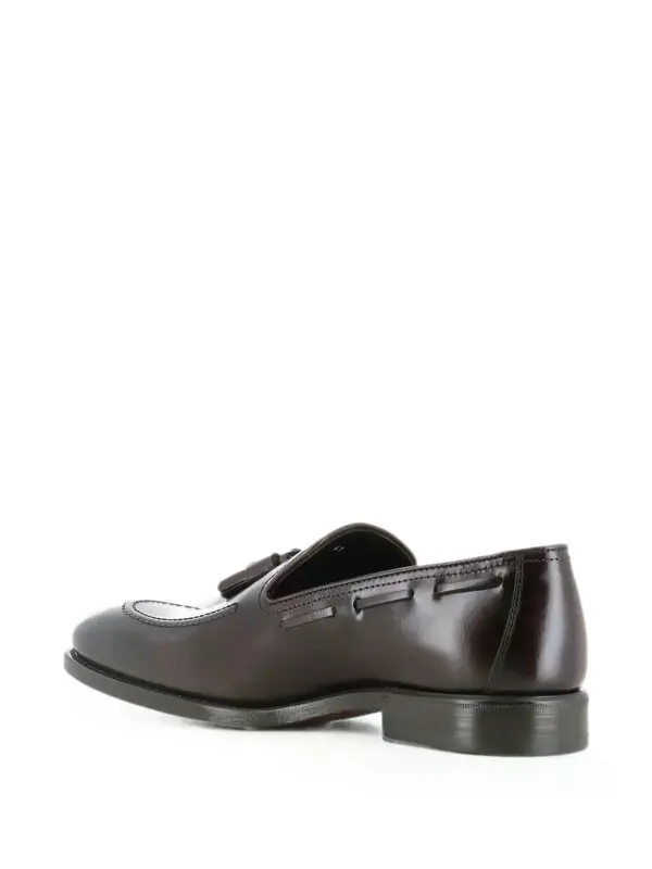 HENDERSON BARACCO Tassel Leather Loafers - Brown