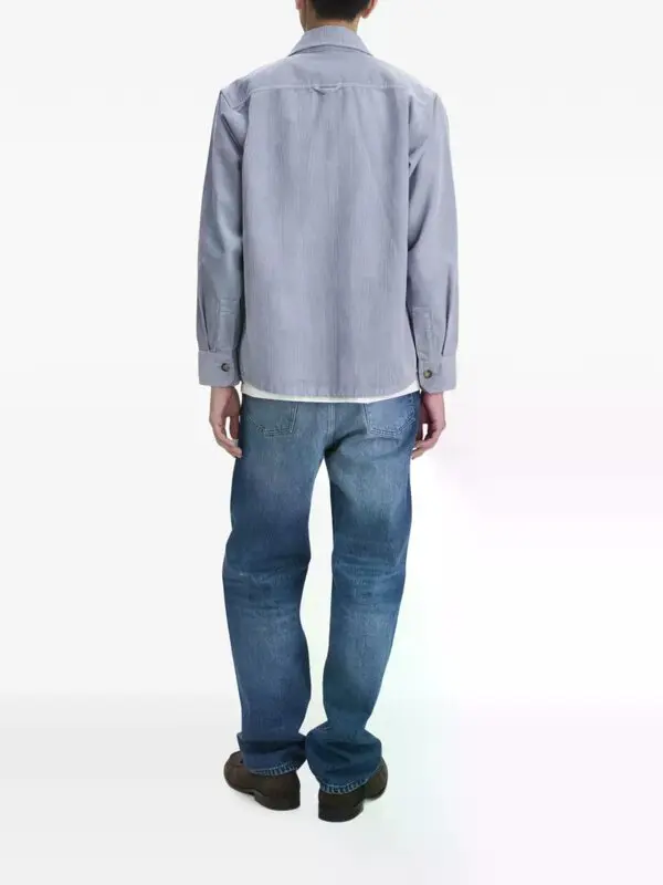 A.p.c. Corduroy Chest-pocket Shirt