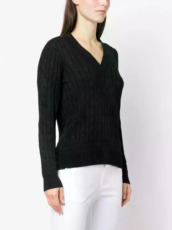Ralph Lauren Cable-knit Cricket Jumper