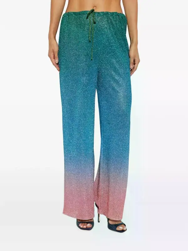 Oseree Gradient-effect Trousers