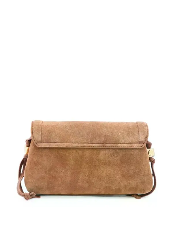 COCCINELLE Mini Thess Suede Leather Shoulder Bag