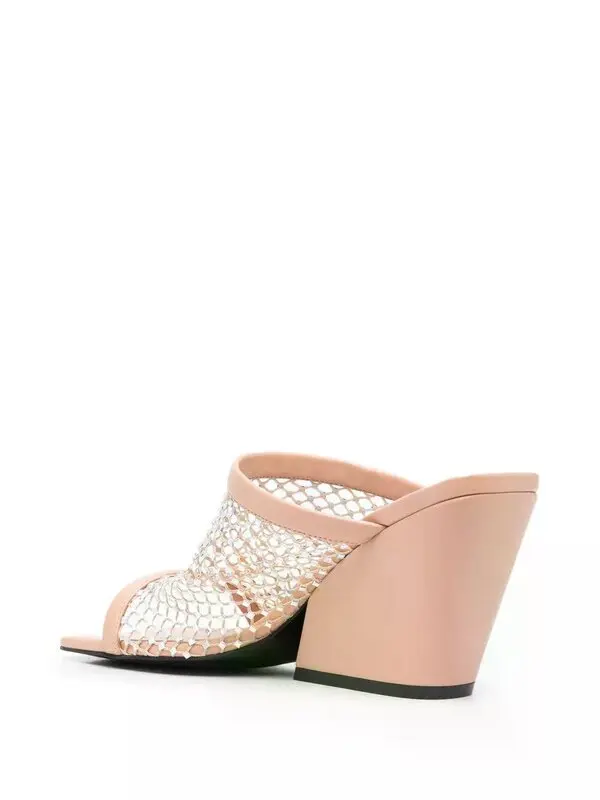 Stella McCartney Crystal Mesh Sandals