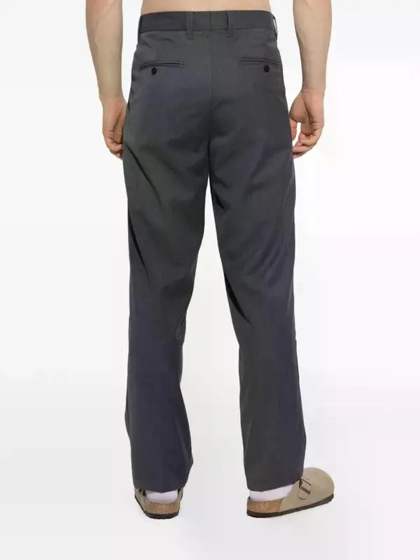 SAMSOE SAMSOE Zip-up Straight-leg Trousers