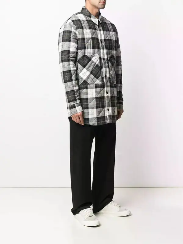 COUNTY OF MILAN Checked Shirt Jacket