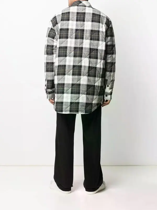 COUNTY OF MILAN Checked Shirt Jacket