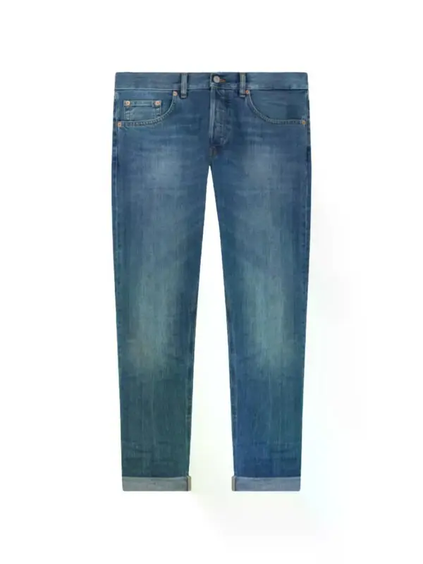 DONDUP Icon Buttoned Jeans - Blue