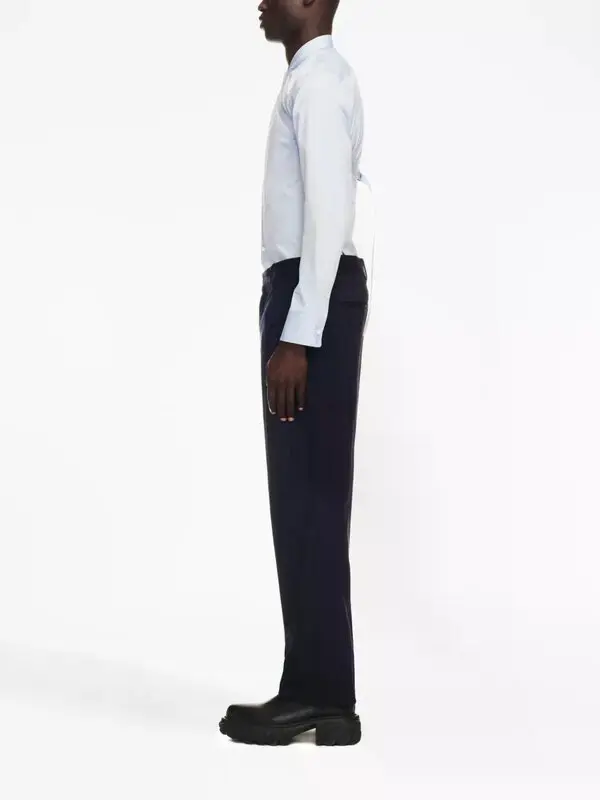 Off-White Crossover-strap Cotton Shirt