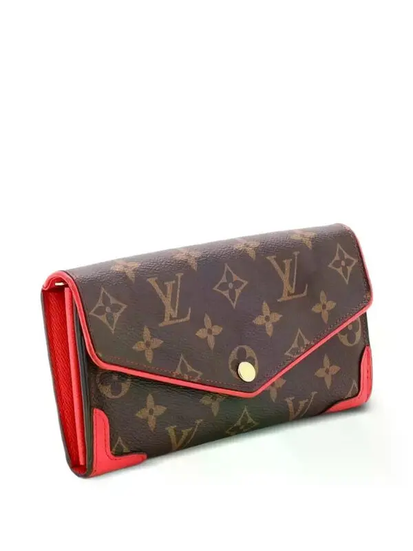 LOUIS VUITTON Retiro Sarah Wallet Monogram Canvas Small Wallets