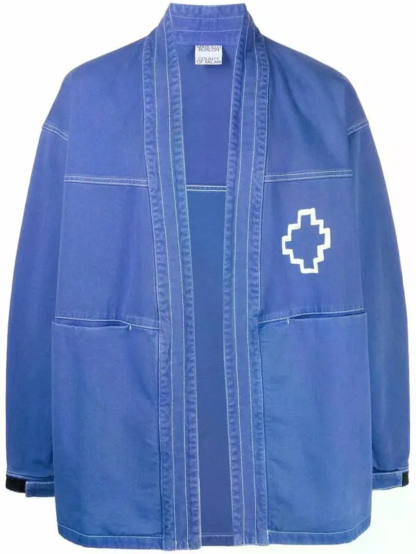 COUNTY OF MILAN Logo-print Cotton Jacket