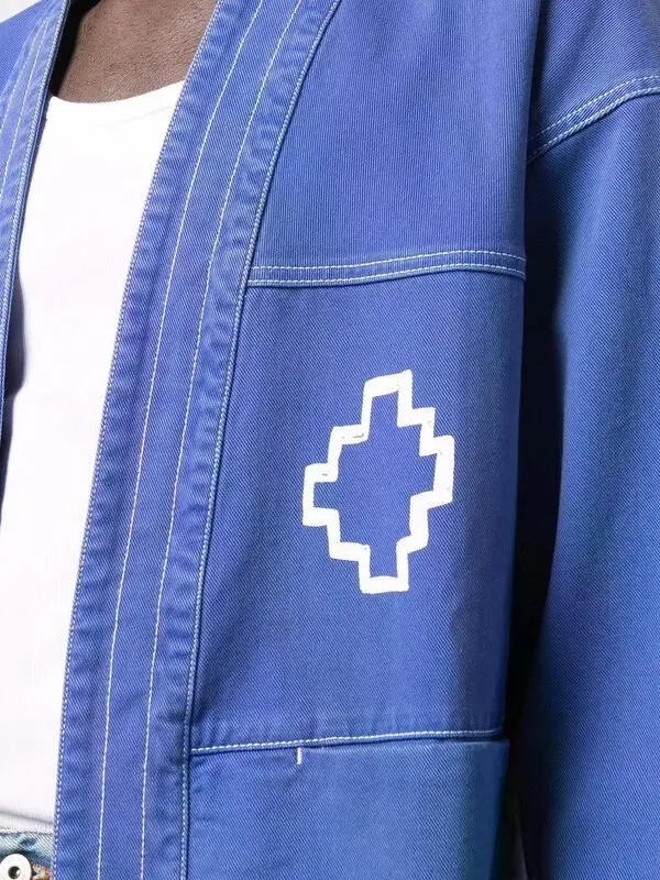 COUNTY OF MILAN Logo-print Cotton Jacket