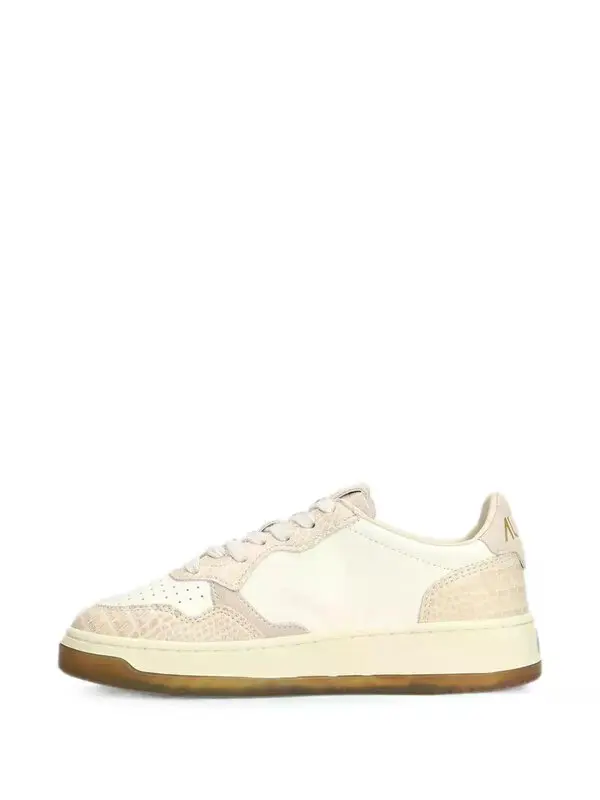 AUTRY Medalist Crocodile-effect Sneakers