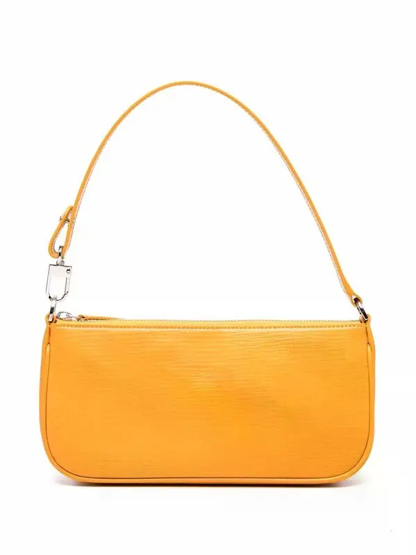 By Far Rachel Leather Shoulder Bag - Orange