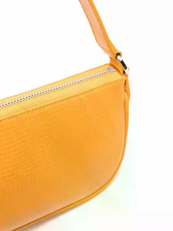 By Far Rachel Leather Shoulder Bag - Orange