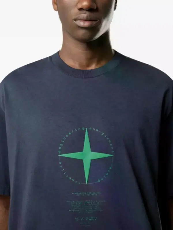 Stone Island Light Compass Cotton T-shirt