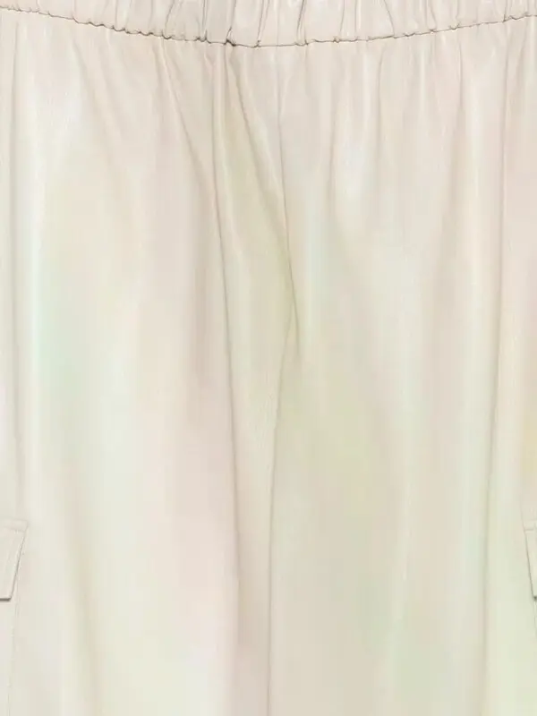 Liviana Conti Drawstrings-hem Trousers - Neutrals
