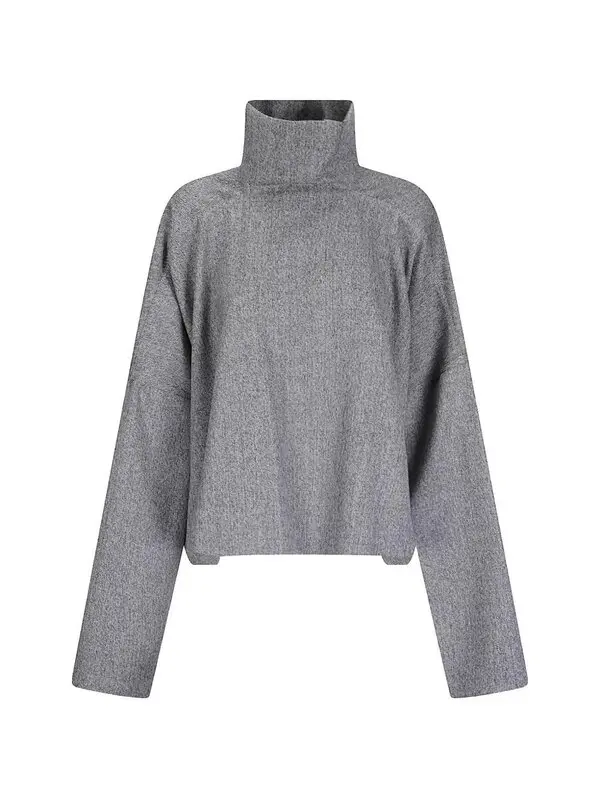 Rick Owens Jumbo Tabard High-neck Top - Black
