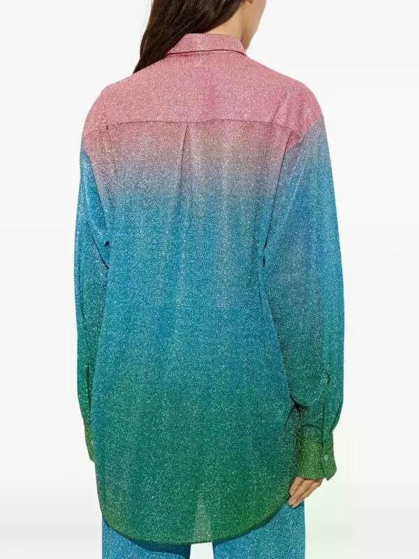 Oseree Gradient-effect Shirt