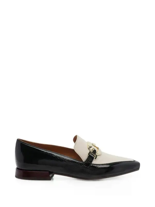 Chie Mihara Gildo Buckle-detail Loafers - Black