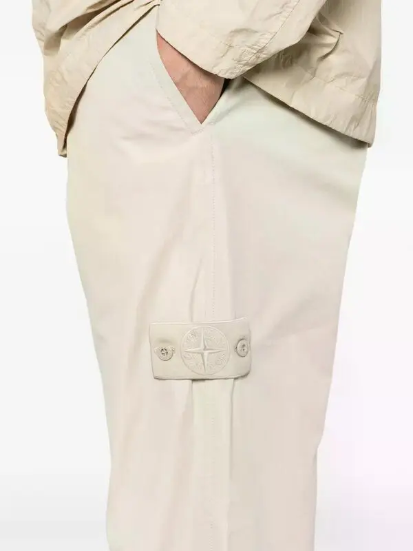 Stone Island Logo-patch Trousers