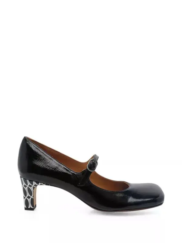 Chie Mihara Samai Squared-toe Pumps - Black