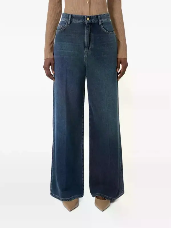 Max Mara Smmelia Wide-leg Denim Jeans - Blue
