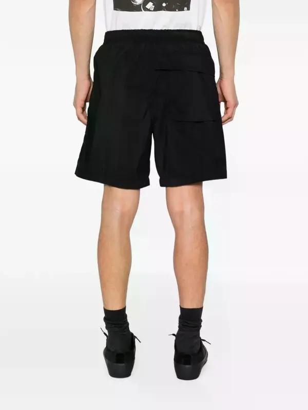 Stone Island Elasticated-waistband Logo Track Shorts