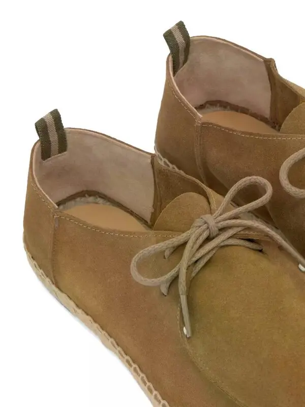 CastaÑer Ned Lace-up Suede Espadrilles
