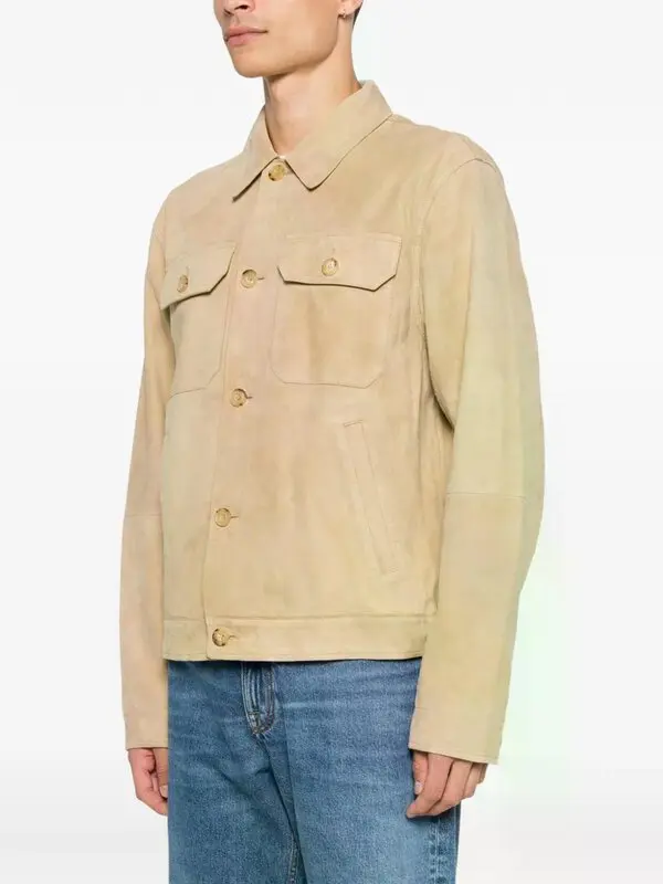 Polo Ralph Lauren Suede Button-up Jacket