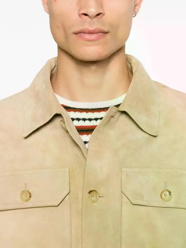 Polo Ralph Lauren Suede Button-up Jacket