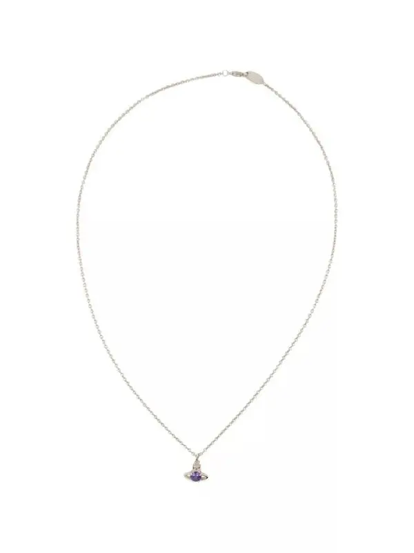 VIVIENNE WESTWOOD Reina Orb-pendant Necklace - Silver