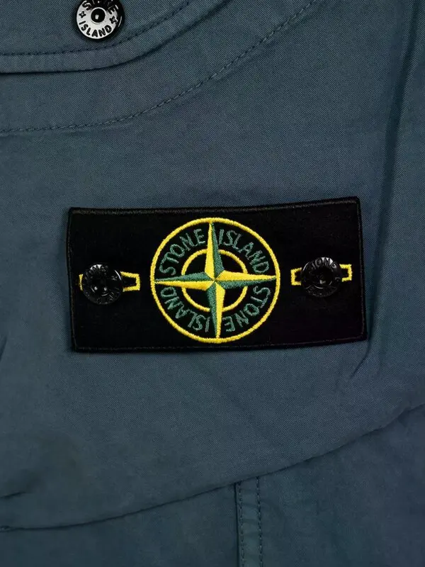 Stone Island Garment-dyed Cargo Pants - Blue