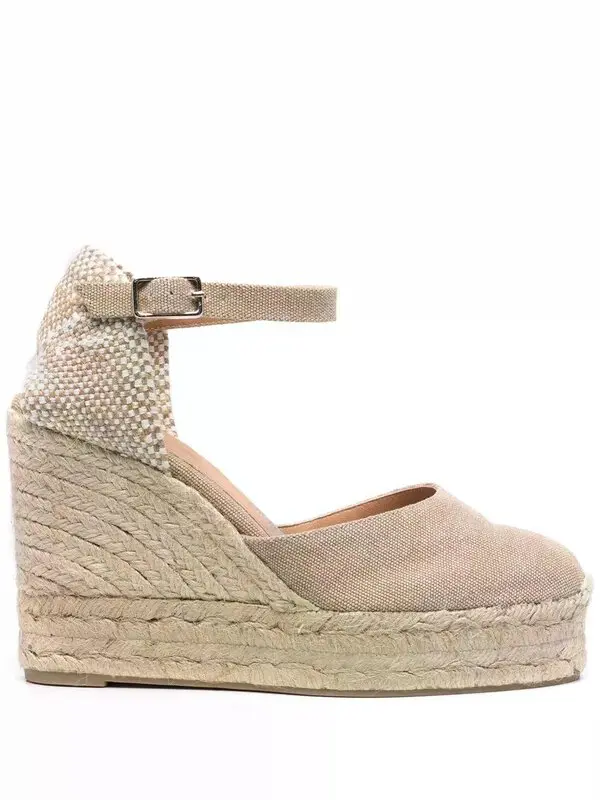 CastaÑer Carol Wedge Espadrilles - Neutrals