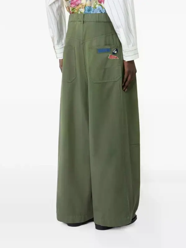 Max Mara Pleated Palazzo Pants