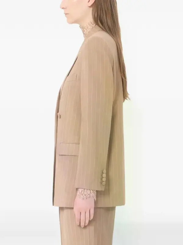 Valentino Garavani Pinstripe Double-breasted Blazer