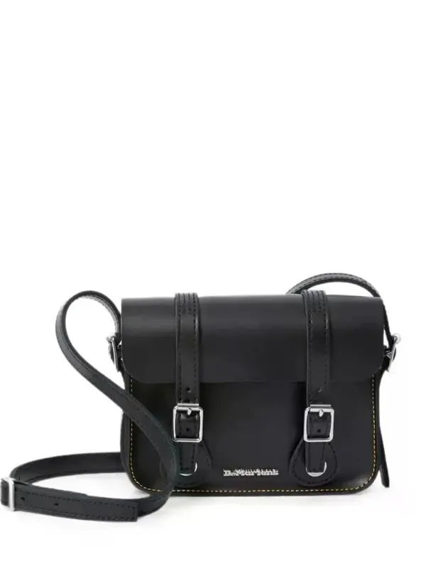 Dr. Martens 7 Double Buckle-fastening Cross Body Bag - Black