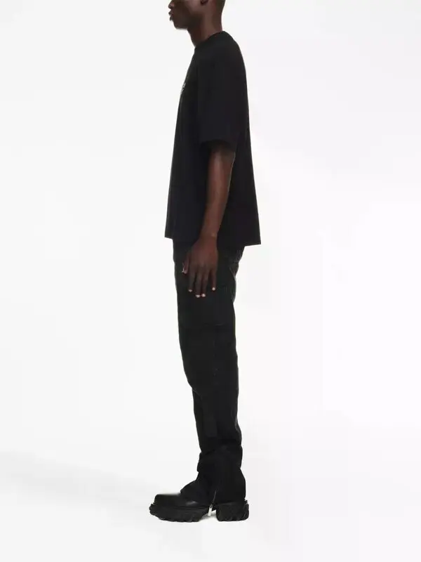 Off-White Slogan-print Cotton T-shirt