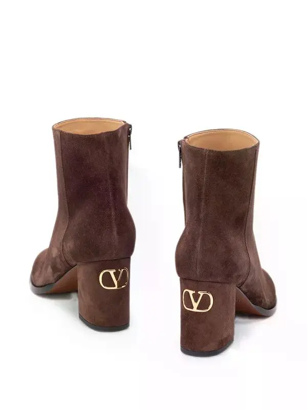 Valentino Garavani Fawcette Suede Ankle Boots