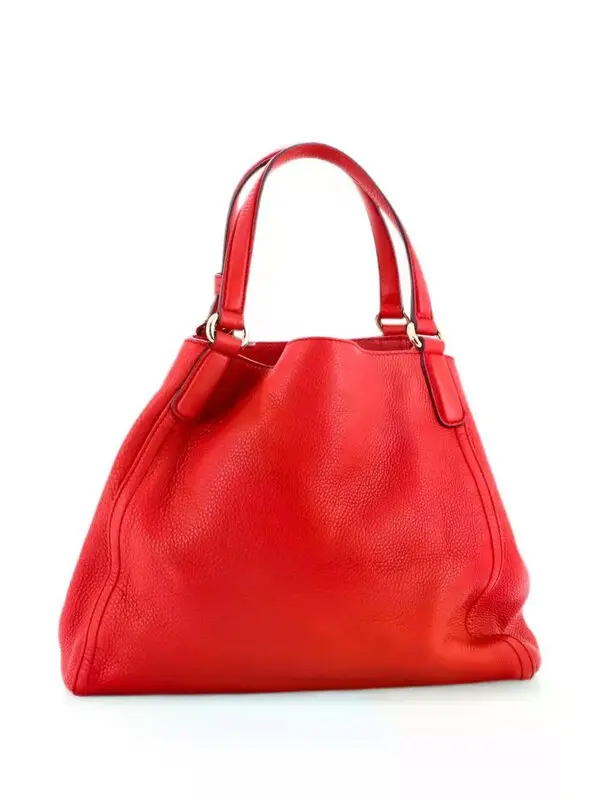 Gucci Soho Leather Medium Shoulder Bag - Red