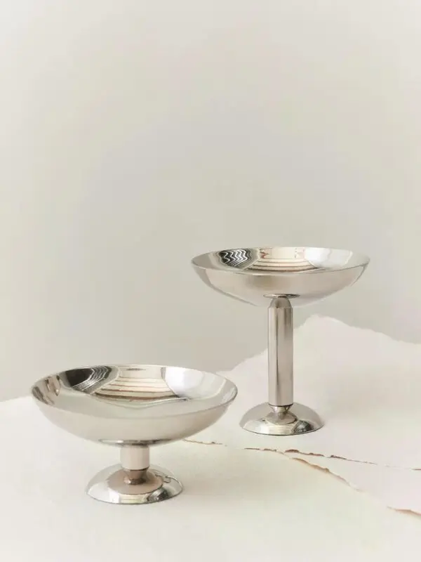 LOUISE ROE Polished-finish Tall Champagne Coupe