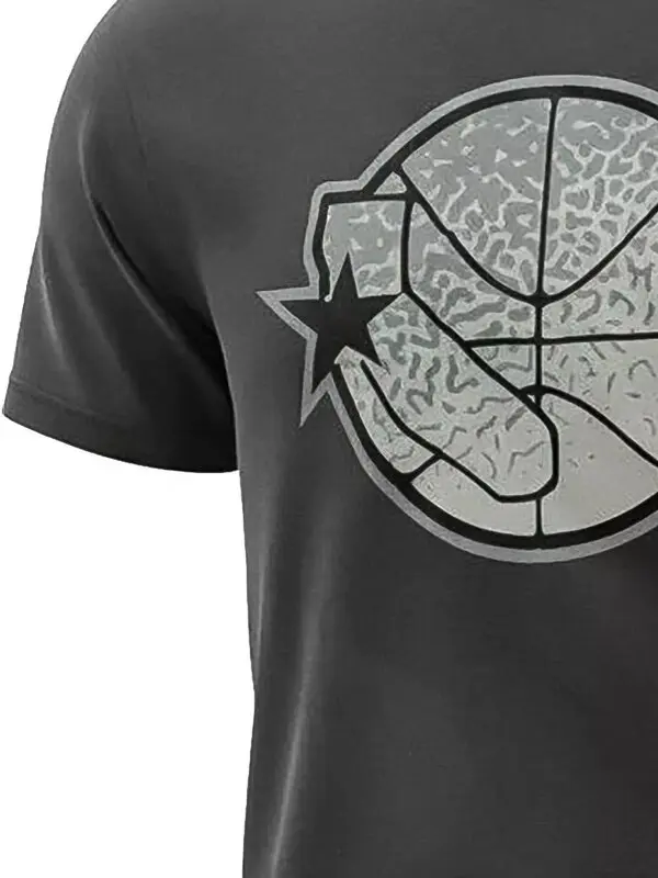 Mitchell & Ness Nba Golden State Warriors Golden State Warriors Sneak T-shirt - Grey
