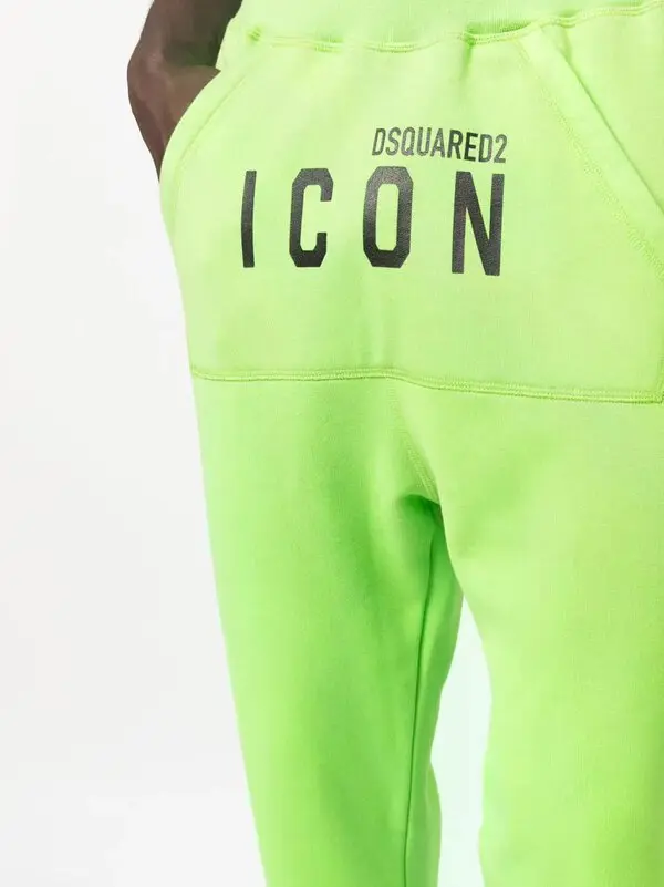 Dsquared2 Icon-print Cotton Track Pants