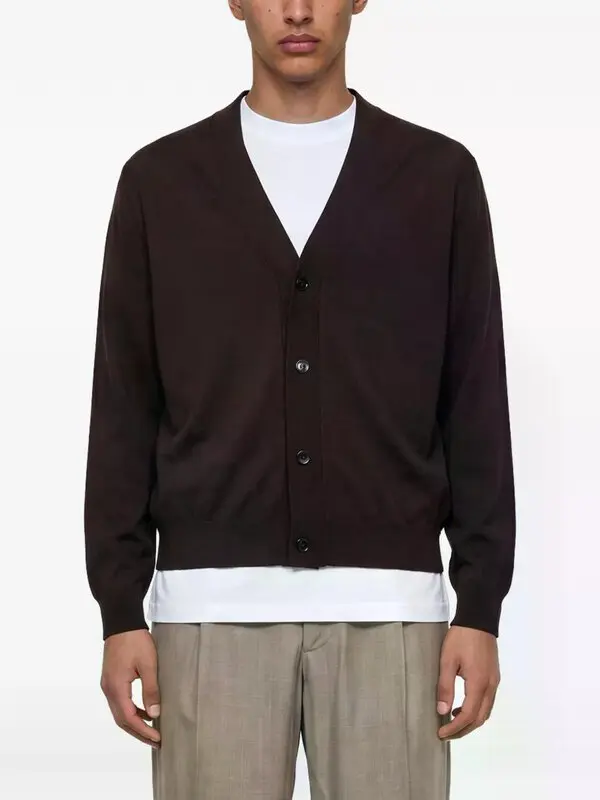 LARDINI V-neck Cardigan